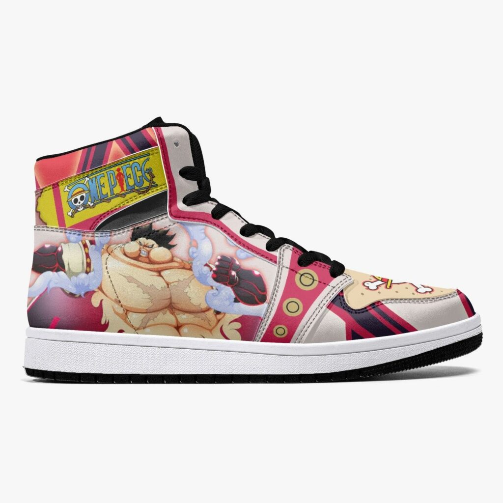 Monkey D. Luffy Gear 4th Tank Man One Piece J-Force Shoes - Unique ...