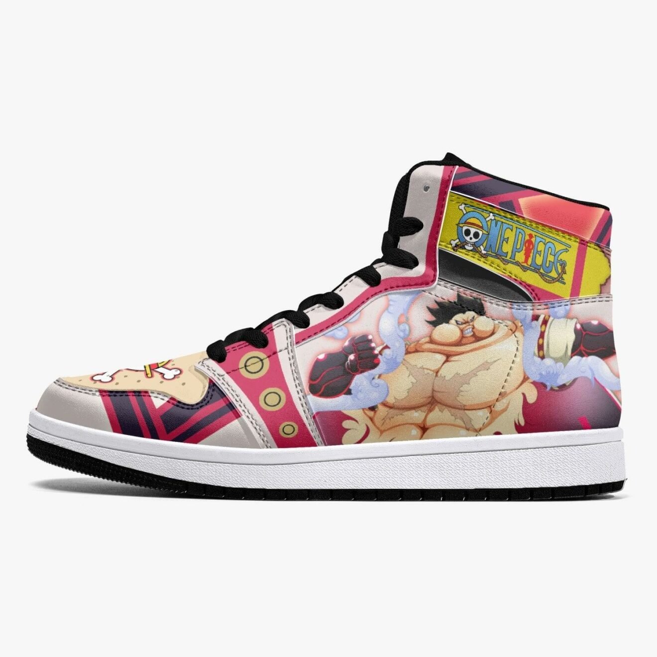 Monkey D. Luffy Gear 4th Tank Man One Piece J-Force Shoes - Unique ...