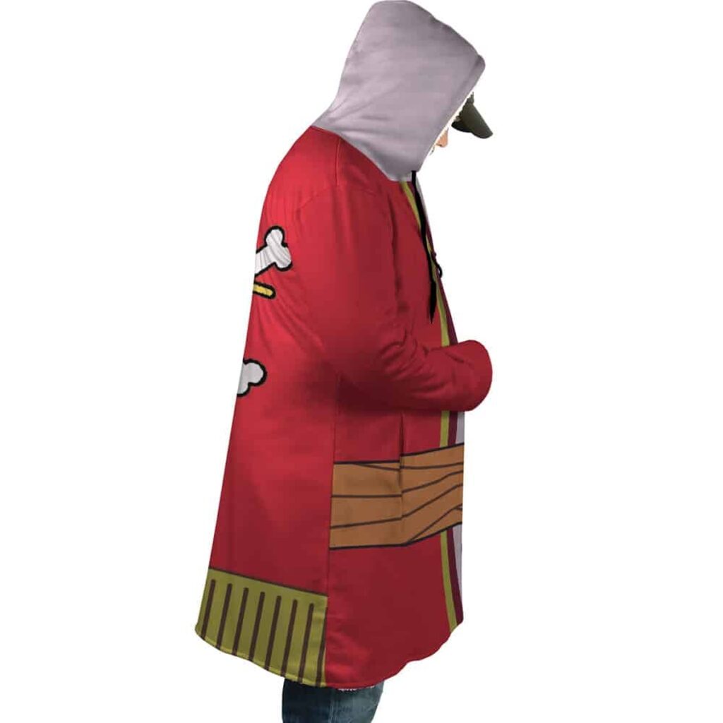 Monkey D. Luffy Hooded Cloak Coat - Unique Anime Apparel for Fans