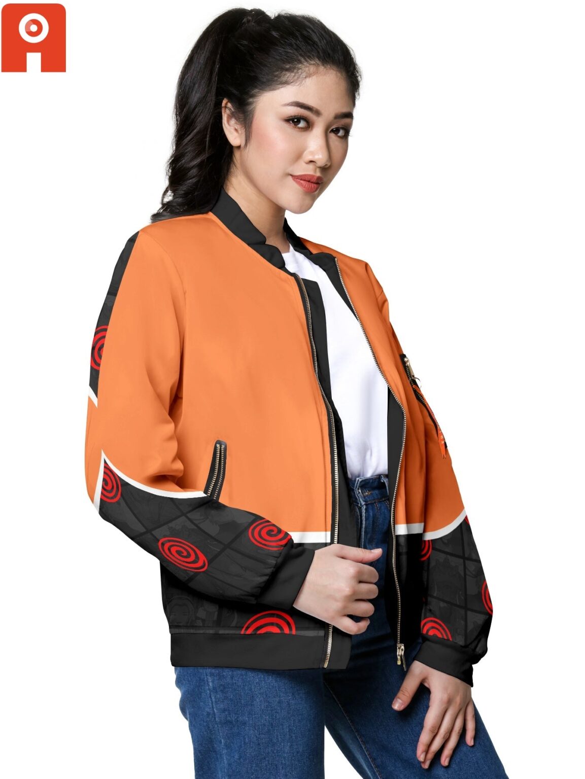 Monster Fox Sheath Bomber Jacket - Unique Anime Apparel for Fans