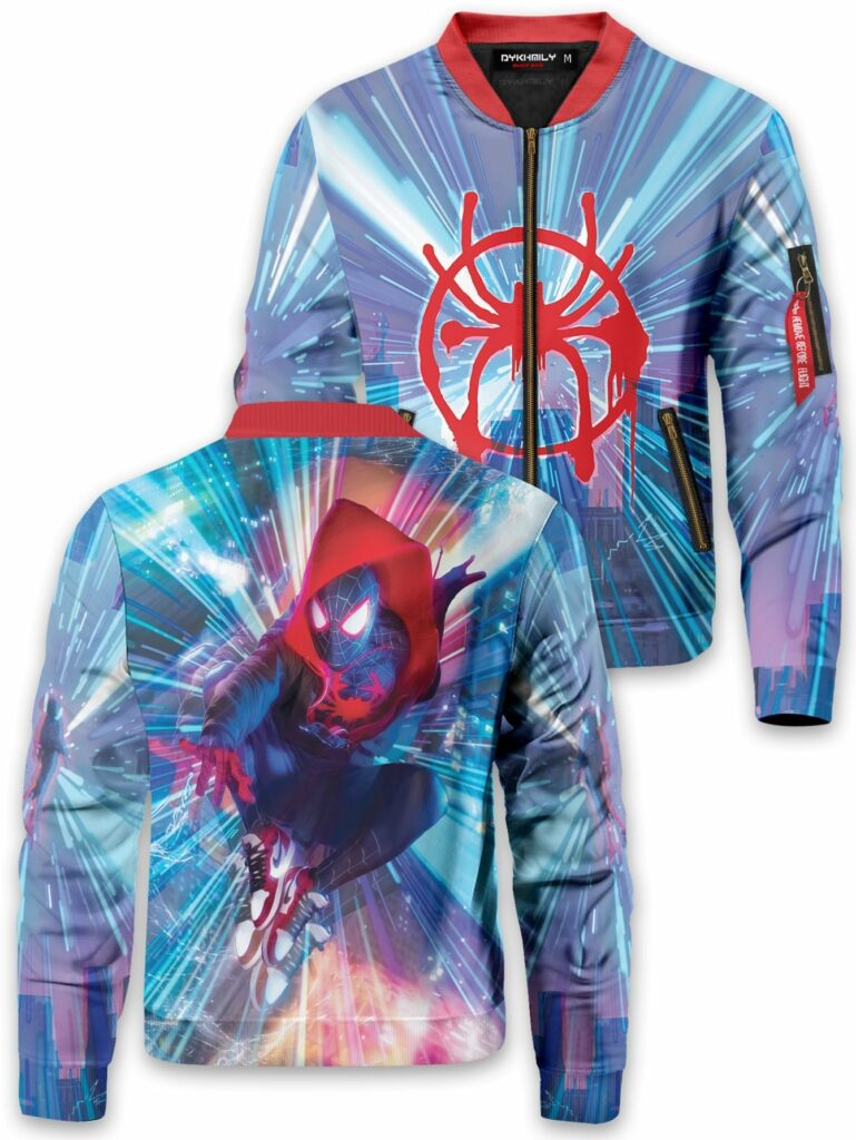 Multiverse Slinger Bomber Jacket - Unique Anime Apparel for Fans