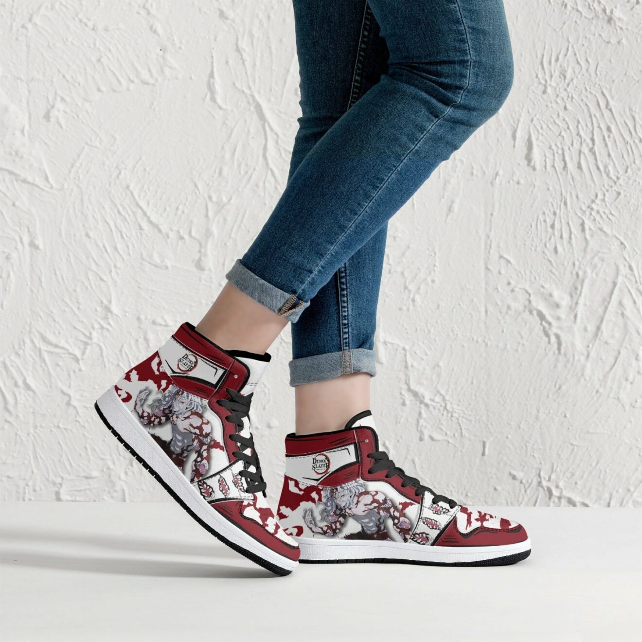 Muzan Kibutsuji Demon Slayer J-Force Shoes - Unique Anime Apparel for Fans
