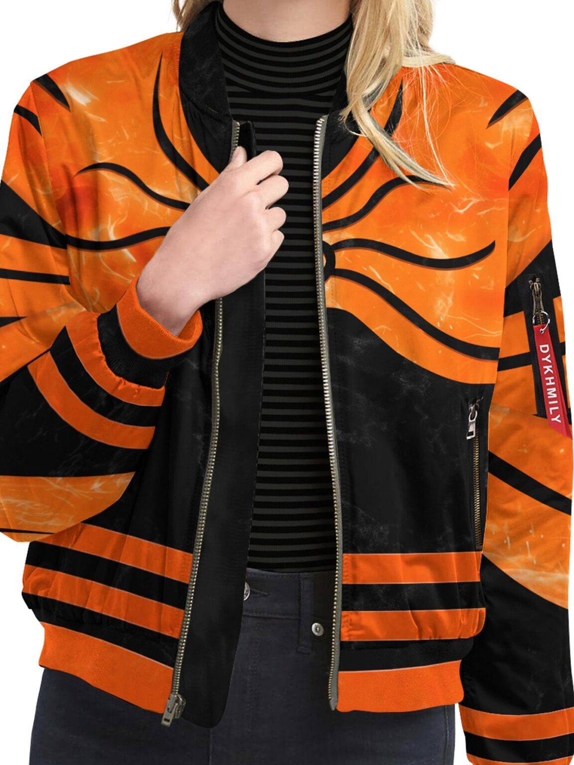 Naruto Full Baryon Mode Bomber Jacket - Unique Anime Apparel for Fans