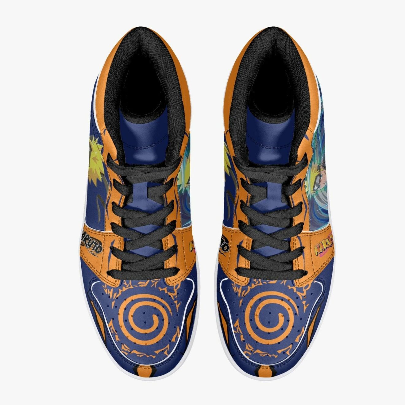 Ninja Uzumaki Rasengan J-Force Shoes - Unique Anime Apparel for Fans
