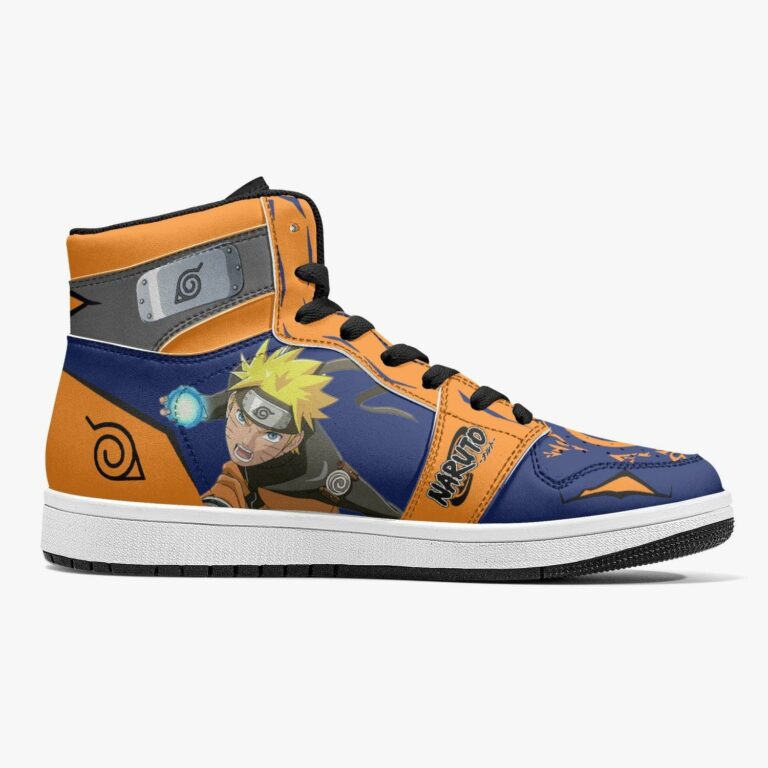 Ninja Uzumaki Rasengan J-Force Shoes - Unique Anime Apparel for Fans