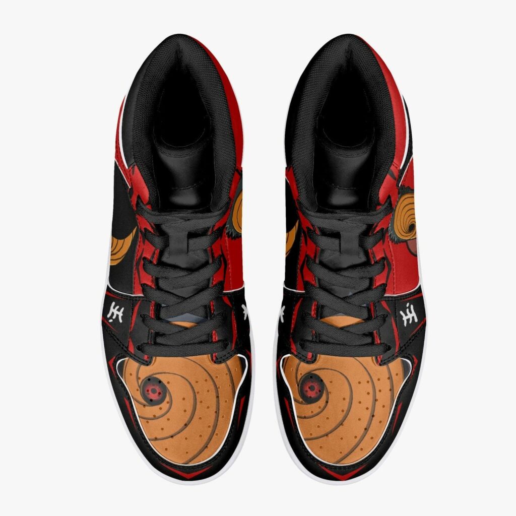 Obito Tobi Clan Red Cloud Ninja J-Force Shoes - Unique Anime Apparel ...