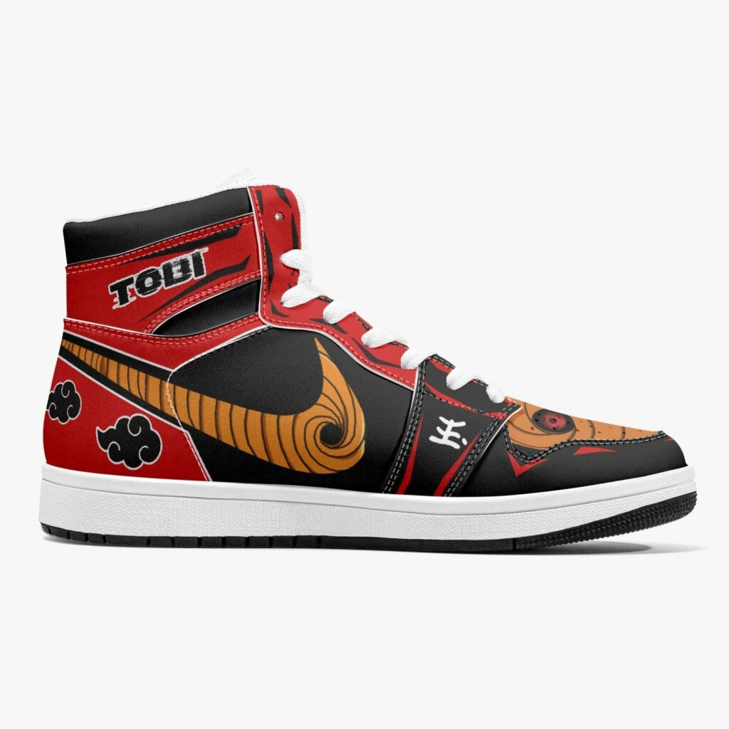 Obito Tobi Clan Red Cloud Ninja J-Force Shoes - Unique Anime Apparel ...