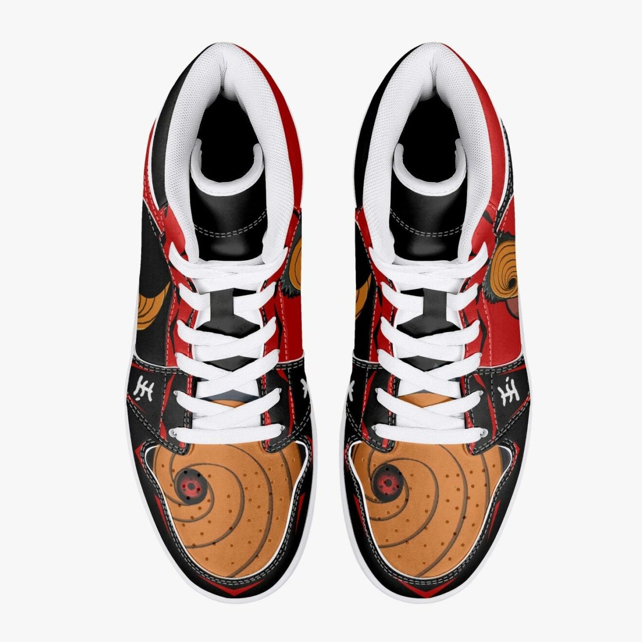 Obito Tobi Clan Red Cloud Ninja J-Force Shoes - Unique Anime Apparel ...