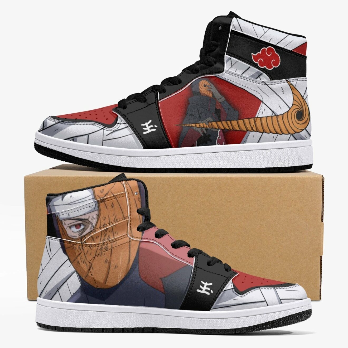Obito Tobi Clan Reveal Ninja J-Force Shoes - Unique Anime Apparel for Fans
