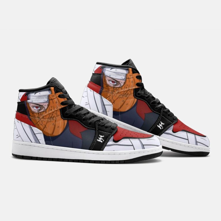 Obito Tobi Clan Reveal Ninja JD1 Shoes - Unique Anime Apparel for Fans