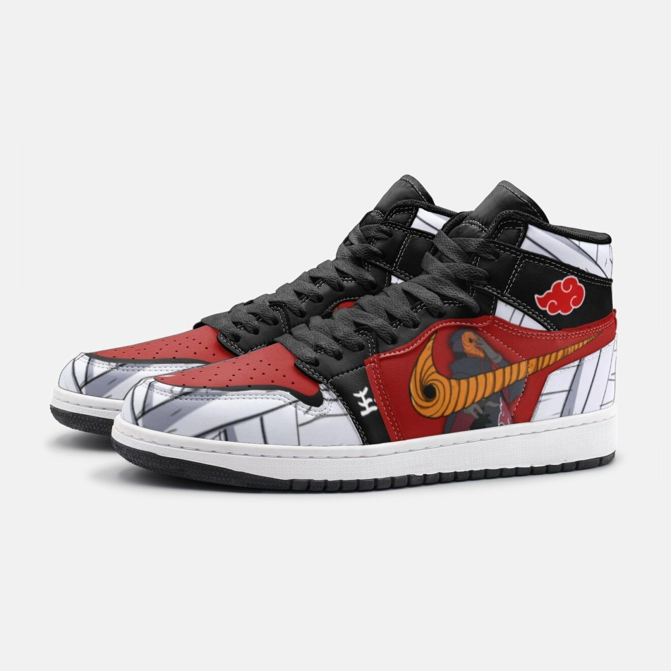 Obito Tobi Clan Reveal Ninja JD1 Shoes - Unique Anime Apparel for Fans