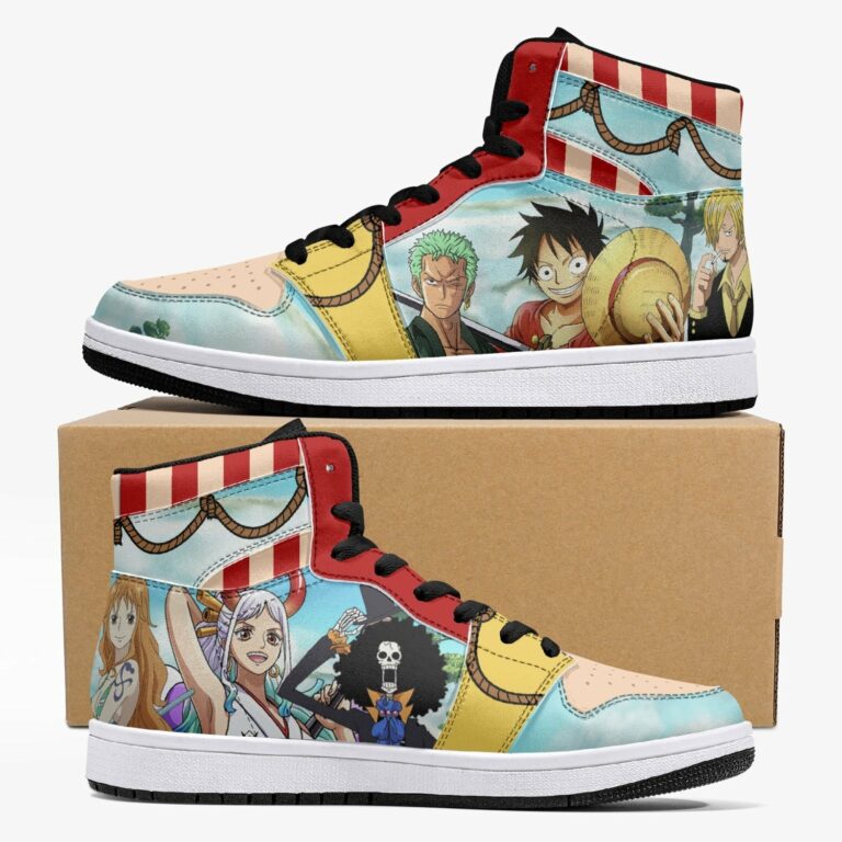 One Piece Characters J-Force Shoes - Unique Anime Apparel for Fans