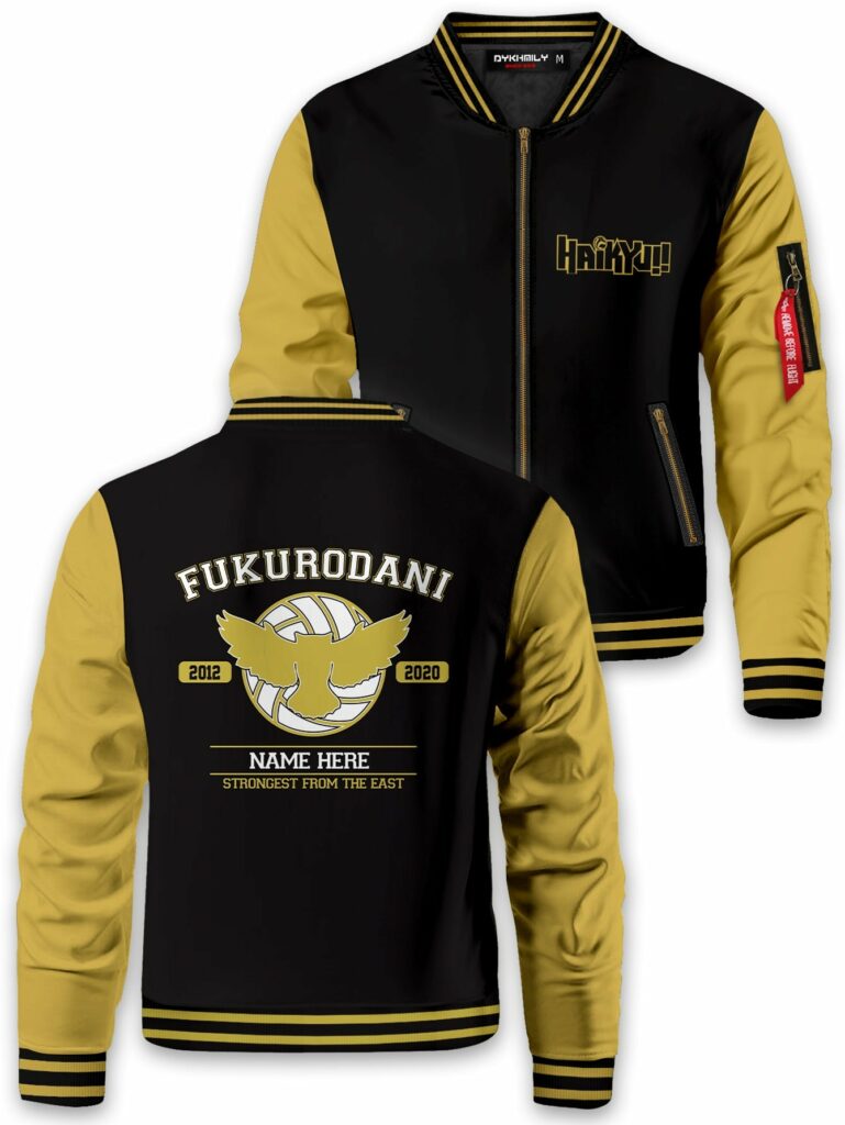 Personalized Fukurodani Strongest From The East Bomber Jacket - Unique ...