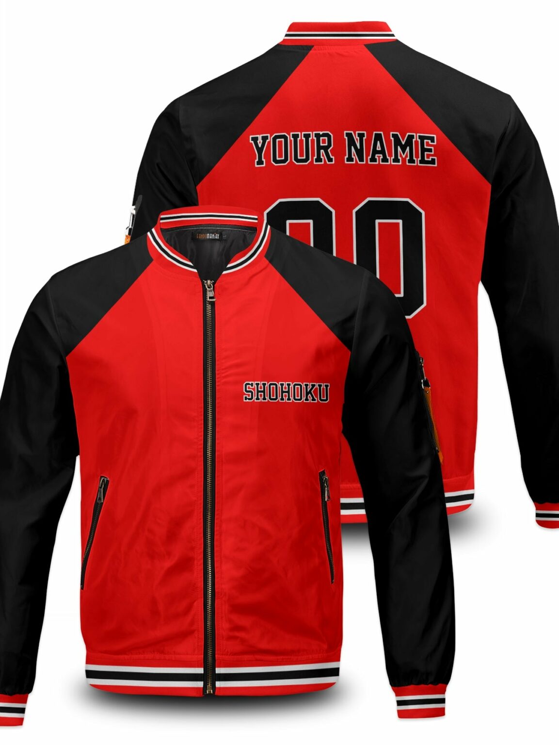 Personalized Shohoku Jersey Bomber Jacket - Unique Anime Apparel for Fans