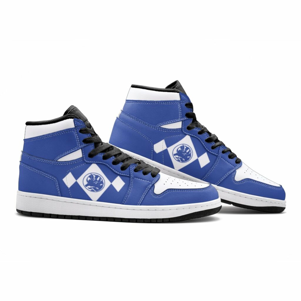 Power Rangers Blue JD1 Shoes - Unique Anime Apparel for Fans