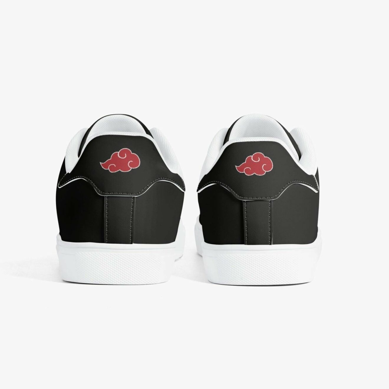 Red Cloud Ninja Leather Smith Shoes - Unique Anime Apparel for Fans