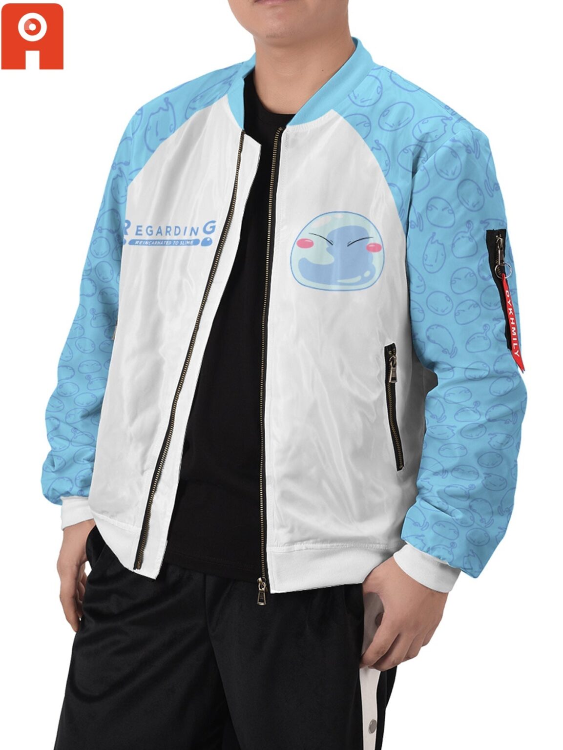 Reincarnated to Slime Bomber Jacket - Unique Anime Apparel for Fans
