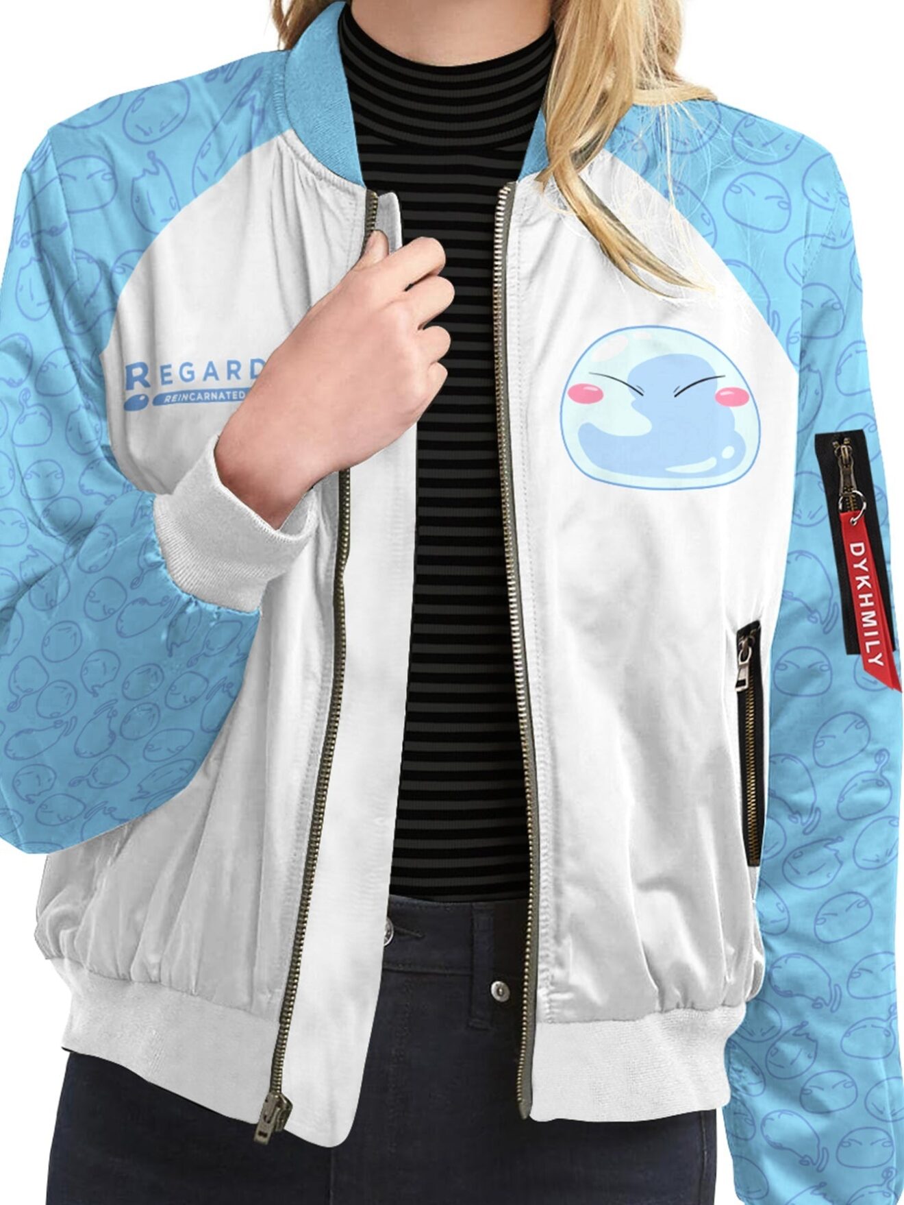 Reincarnated to Slime Bomber Jacket - Unique Anime Apparel for Fans