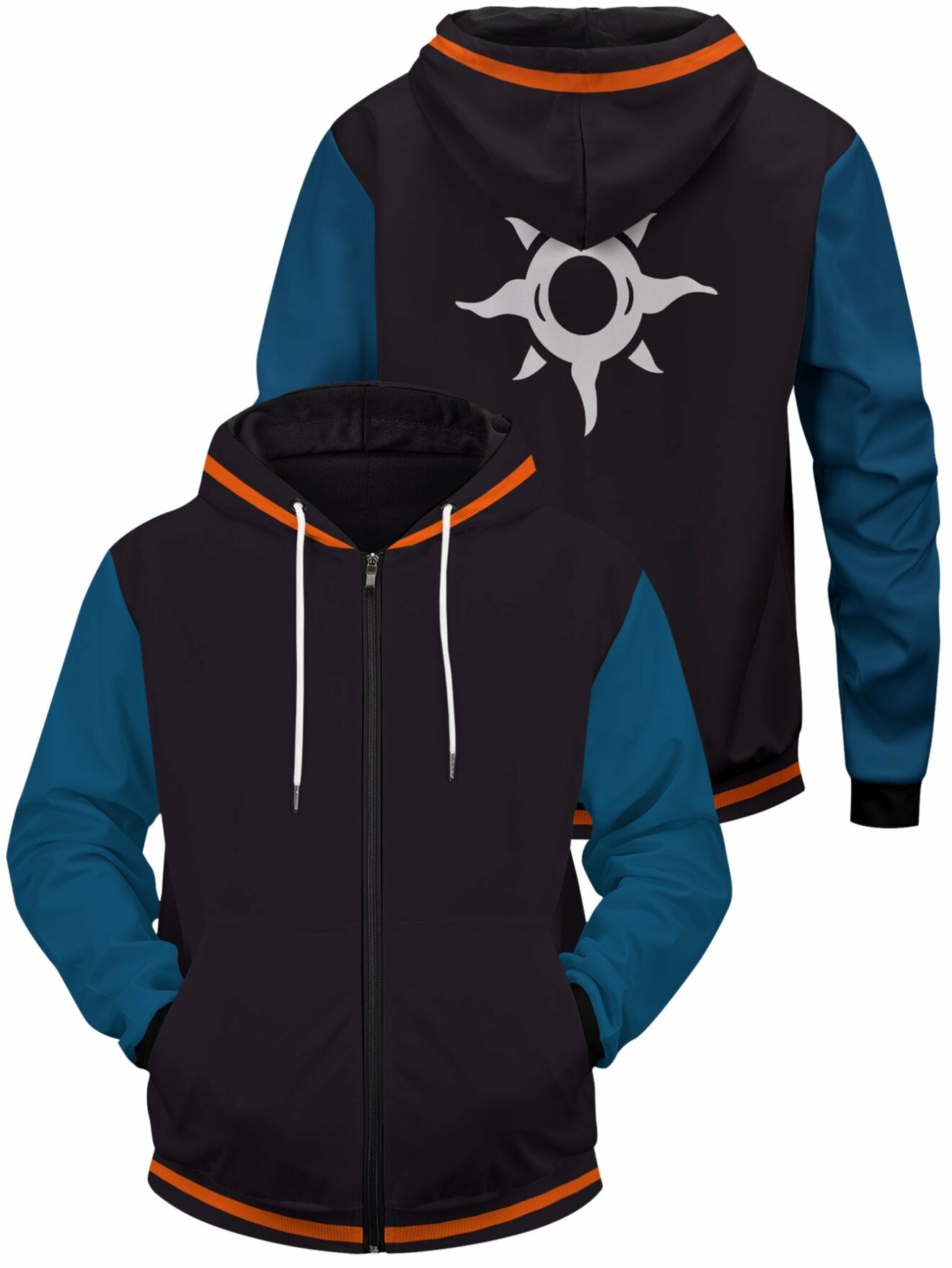 SK8 the Infinity Joe Zip Hoodie - Unique Anime Apparel for Fans
