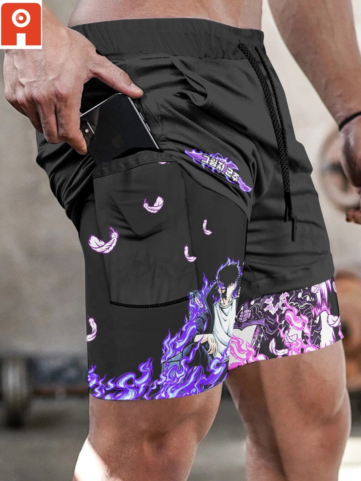 SL Jinwoo Bellion Performance Shorts - Unique Anime Apparel for Fans