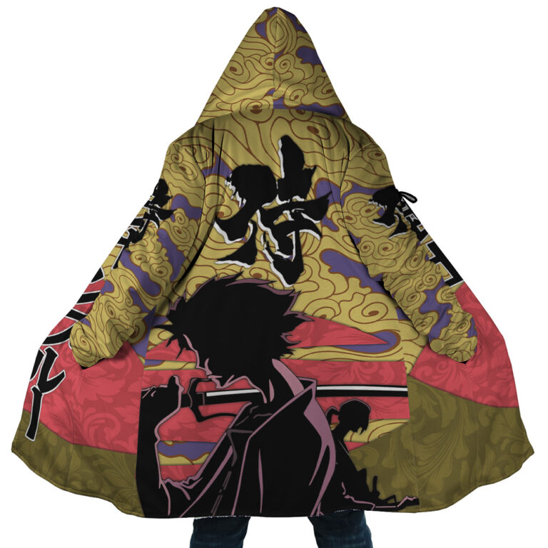 Samurai Champloo Hooded Cloak Coat - Unique Anime Apparel for Fans