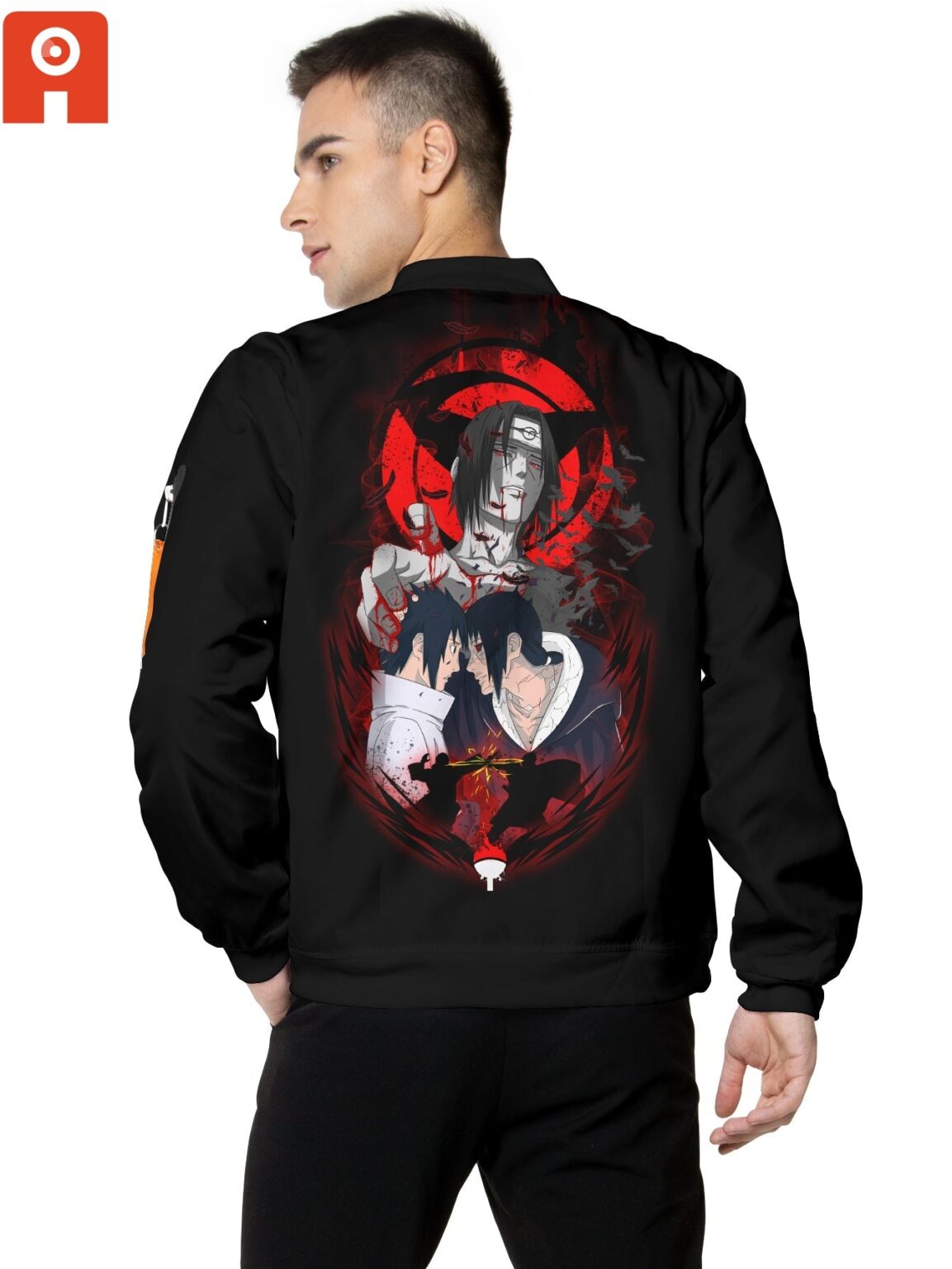 Sasuke Itachi Bomber Jacket - Unique Anime Apparel for Fans