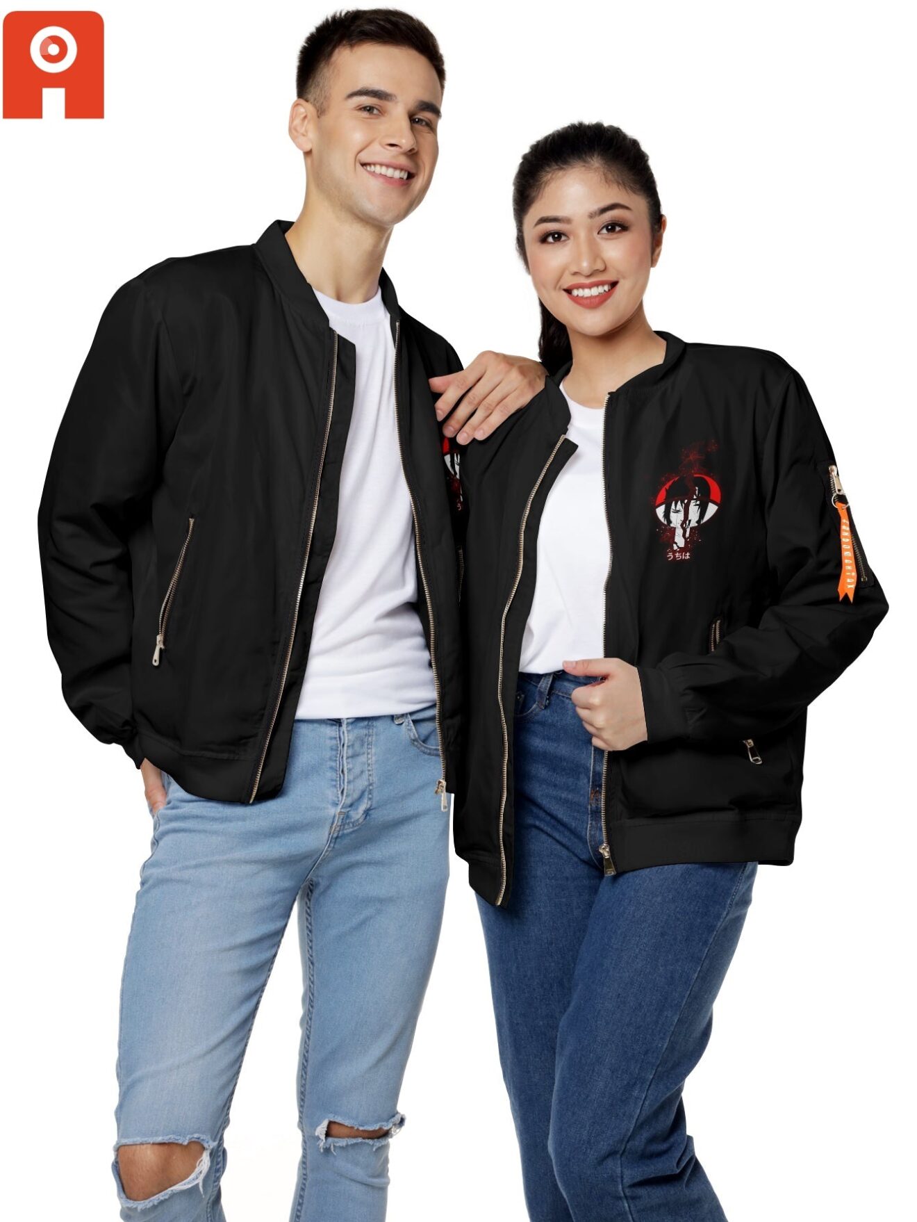 Sasuke Itachi Bomber Jacket - Unique Anime Apparel for Fans