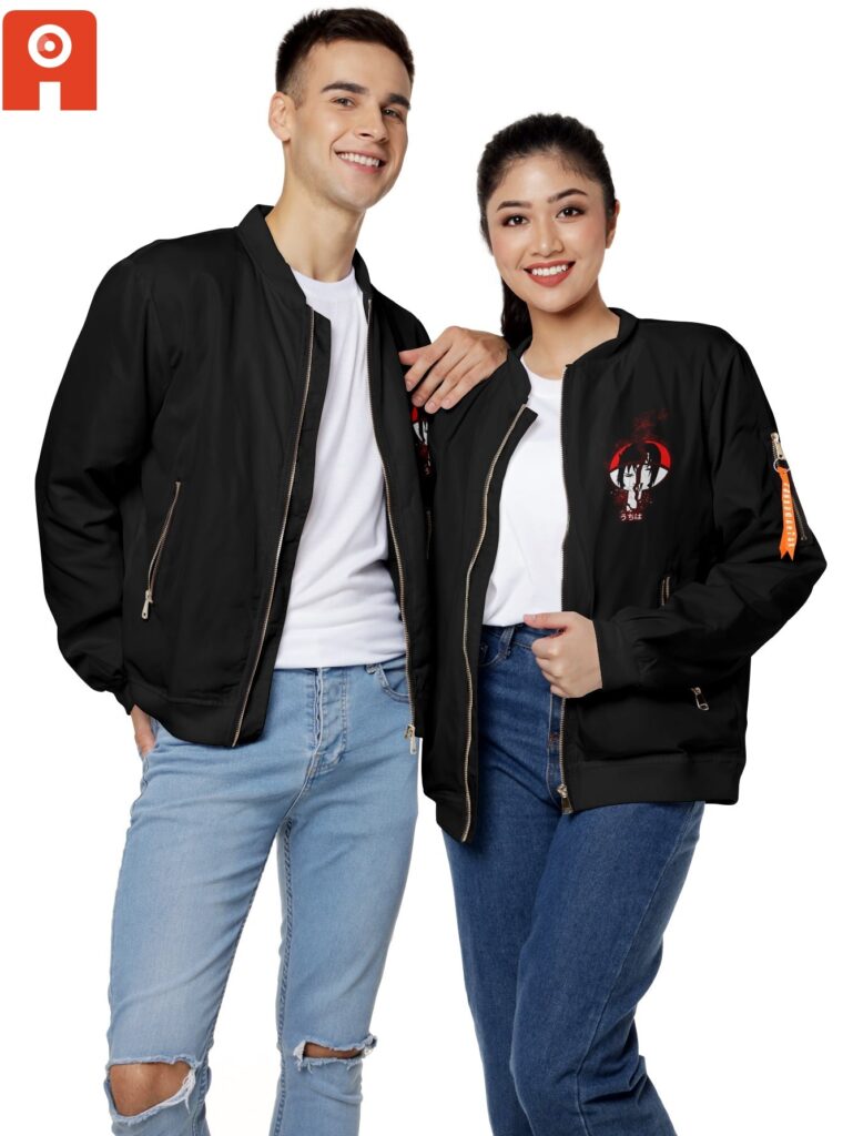 Sasuke Itachi Bomber Jacket - Unique Anime Apparel for Fans