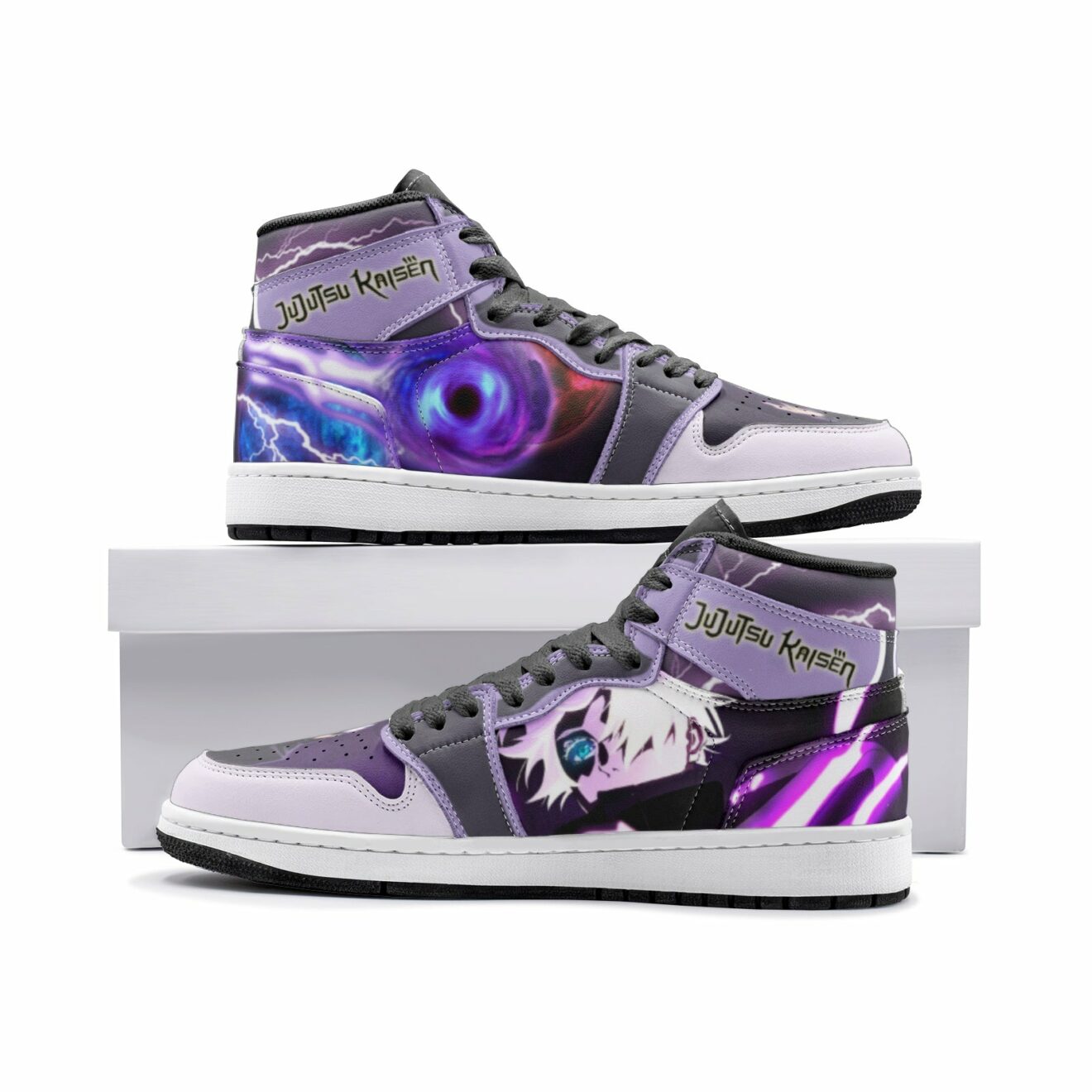 Satoru Gojo Sorcery Fight JD1 Shoes Style 2 - Unique Anime Apparel for Fans