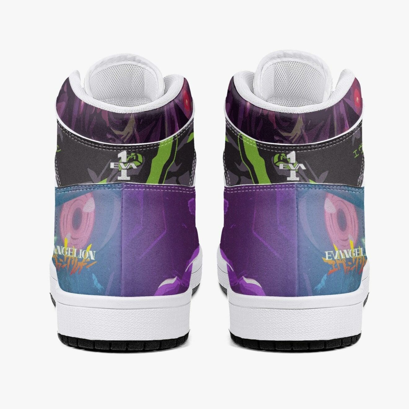 Shinji Ikari Eva Unit 01 Neon Genesis Evangelion J-Force Shoes - Unique ...