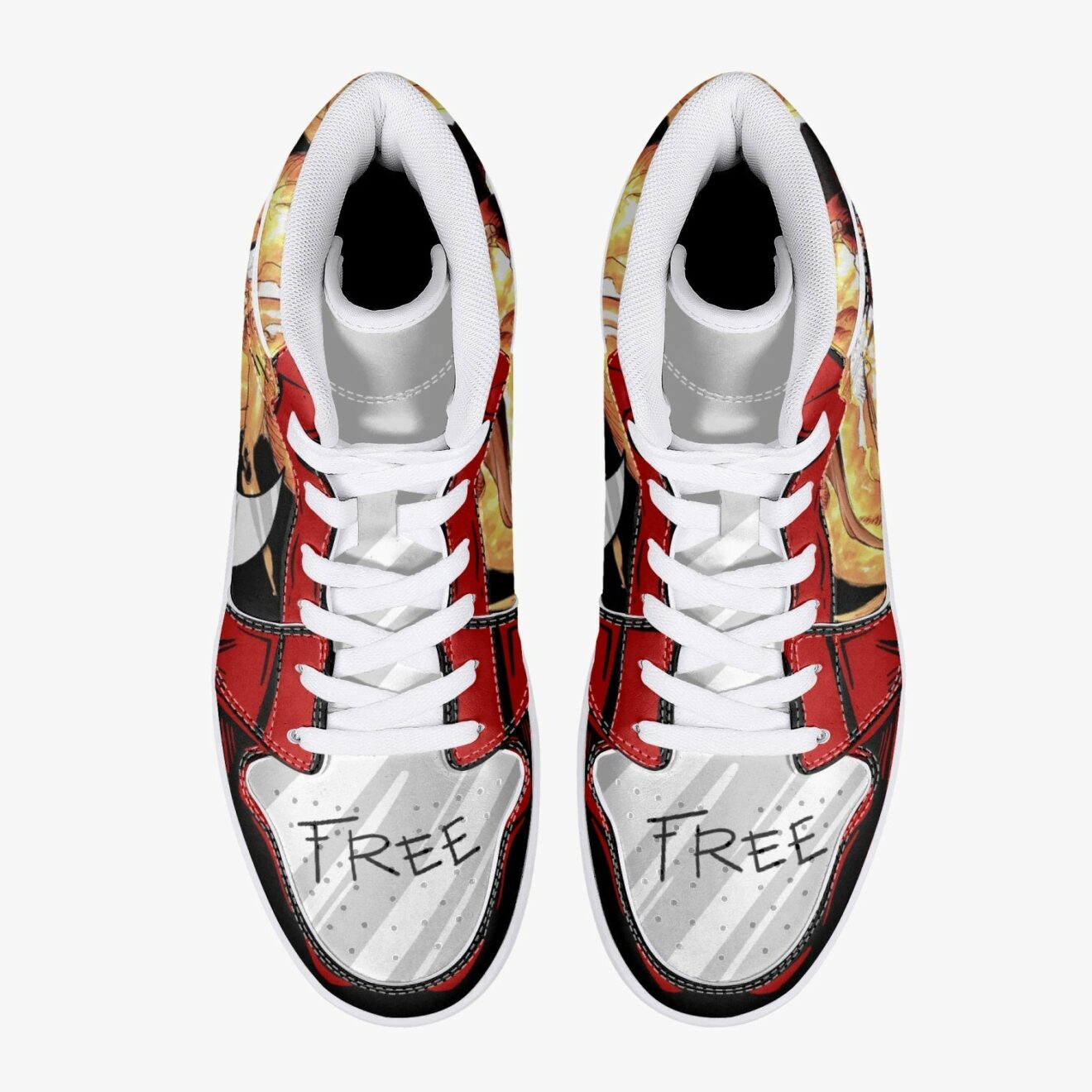 Sol Badguy Guilty Gear J-Force Shoes - Unique Anime Apparel for Fans