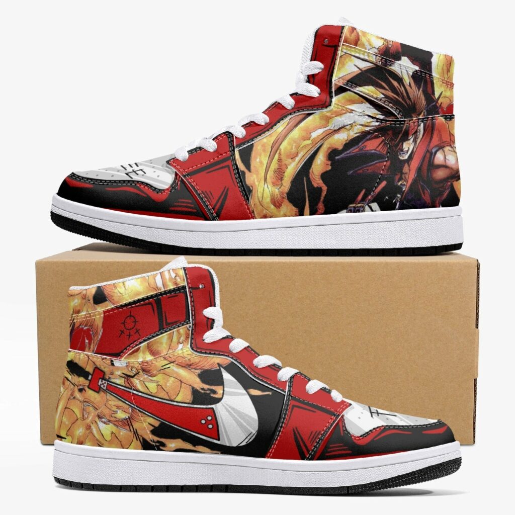 Sol Badguy Guilty Gear J-Force Shoes - Unique Anime Apparel for Fans