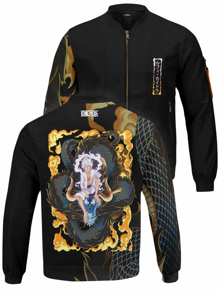 Straw Hat Beast Bomber Jacket - Unique Anime Apparel for Fans