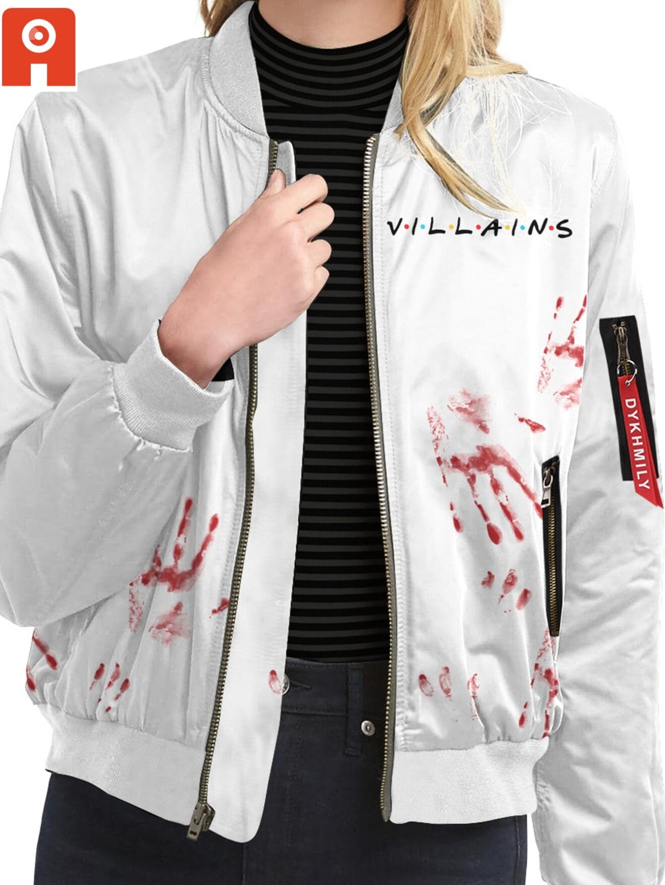 Super Villains Bomber Jacket - Unique Anime Apparel for Fans