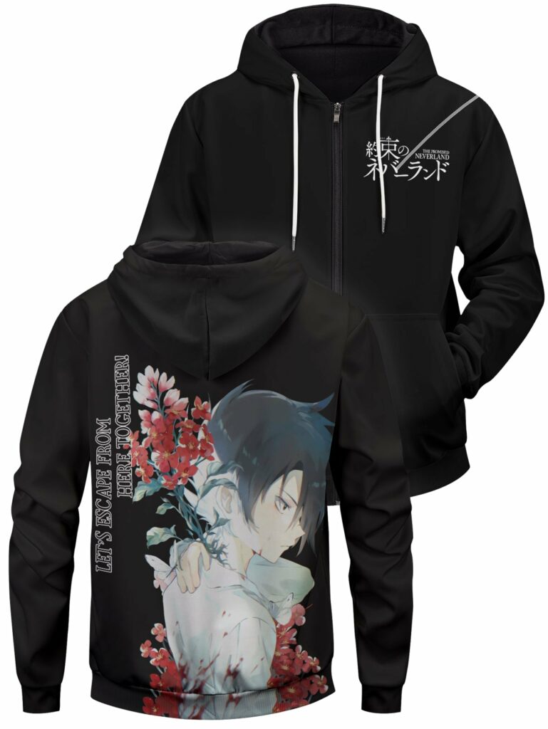 TPN Ray Zip Hoodie - Unique Anime Apparel for Fans