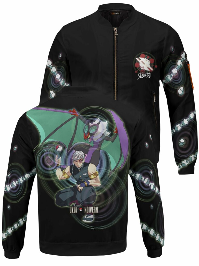 Tengen Collab Bomber Jacket - Unique Anime Apparel for Fans