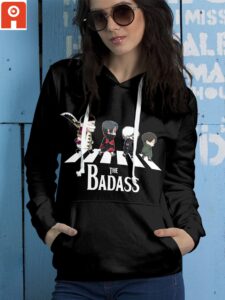 The Badass Crossover Unisex Pullover Hoodie - Unique Anime Apparel for Fans