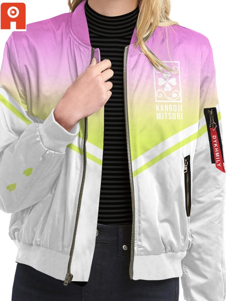 The Love Hashira Bomber Jacket - Unique Anime Apparel for Fans