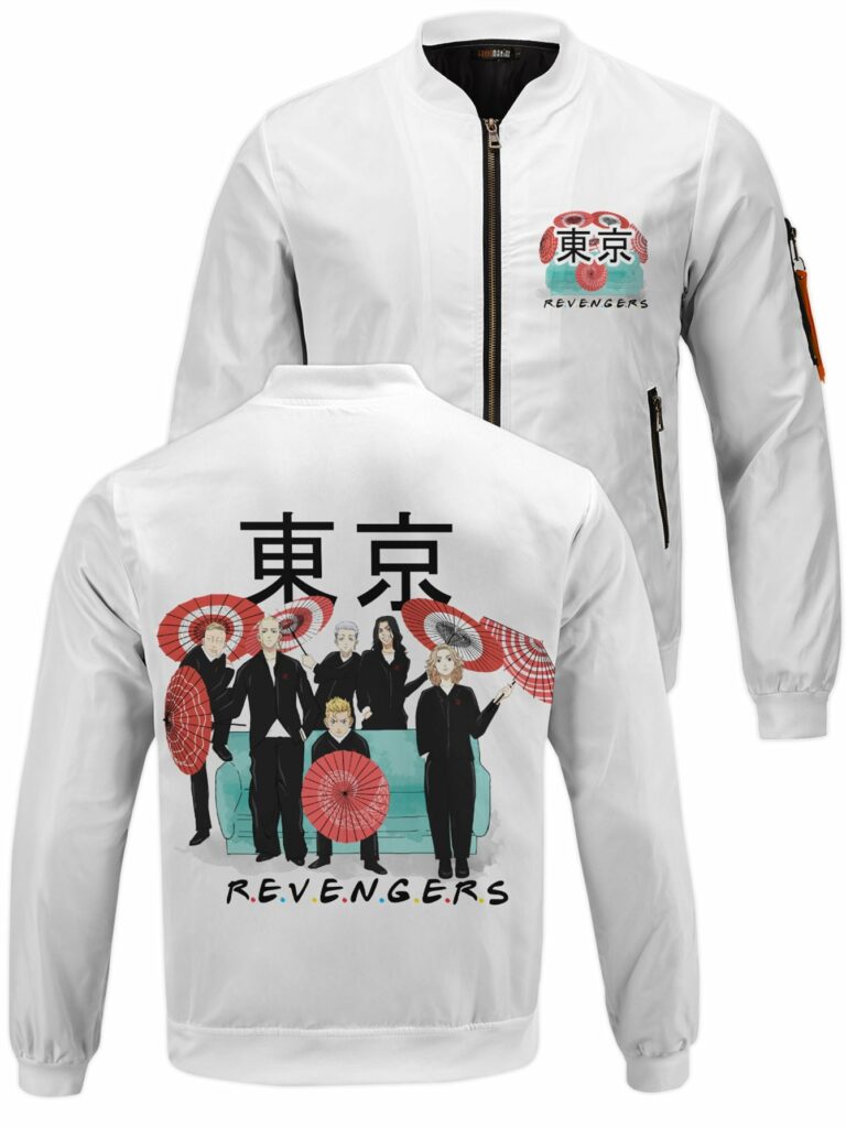 Toman Friends Bomber Jacket - Unique Anime Apparel for Fans