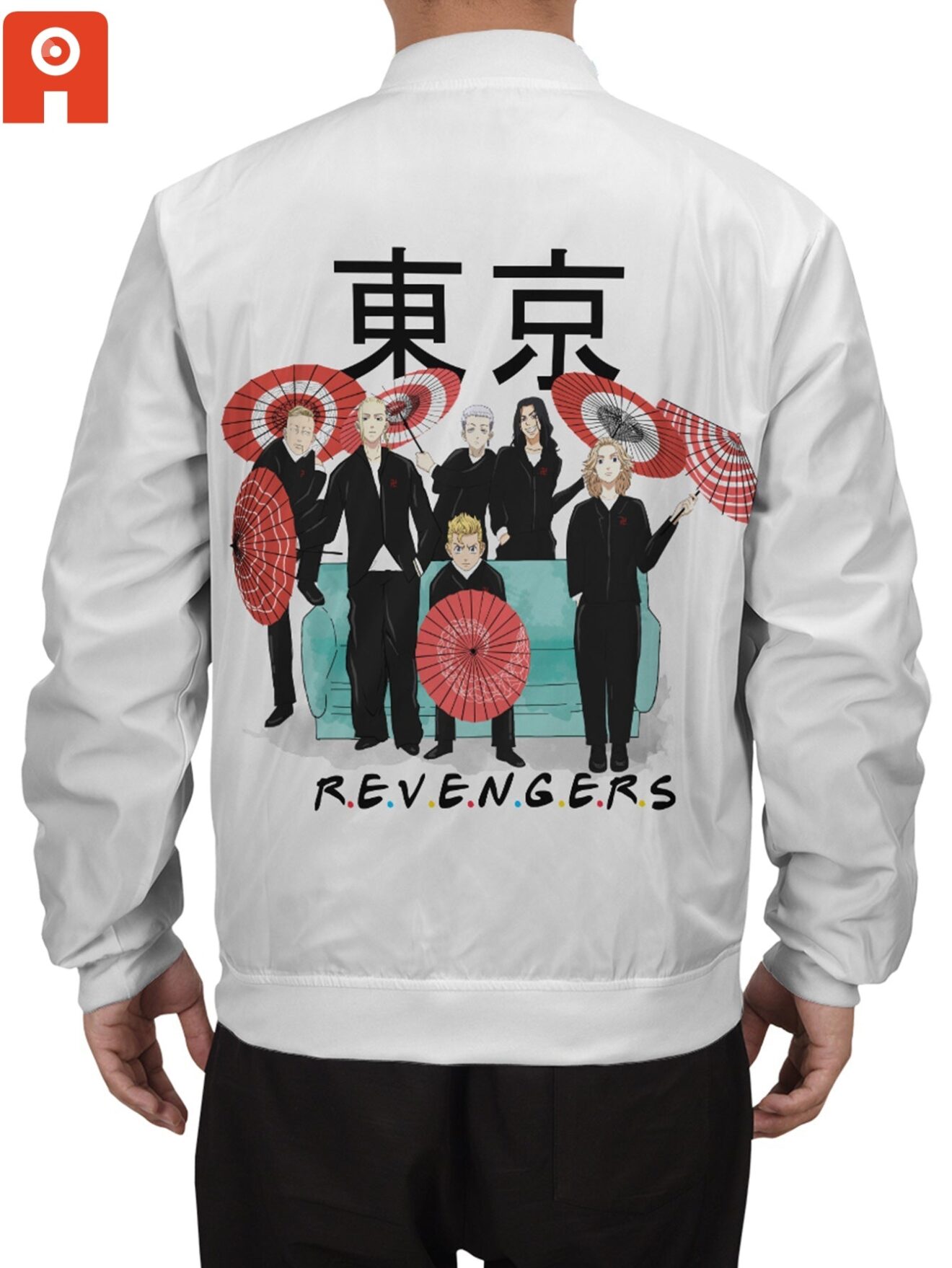 Toman Friends Bomber Jacket - Unique Anime Apparel for Fans
