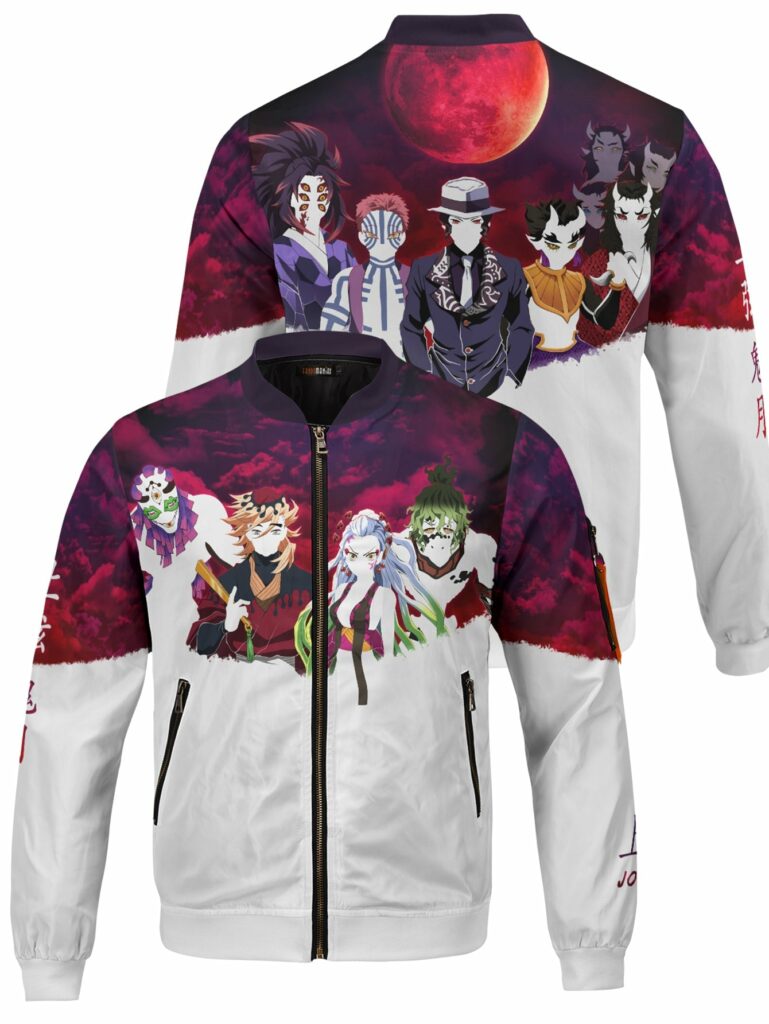 Upper Moon Squad Bomber Jacket - Unique Anime Apparel for Fans