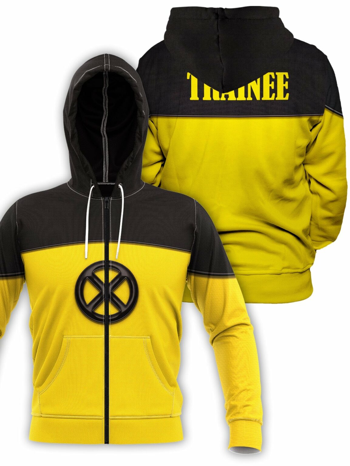 X-Men Trainee Zip Hoodie - Unique Anime Apparel for Fans