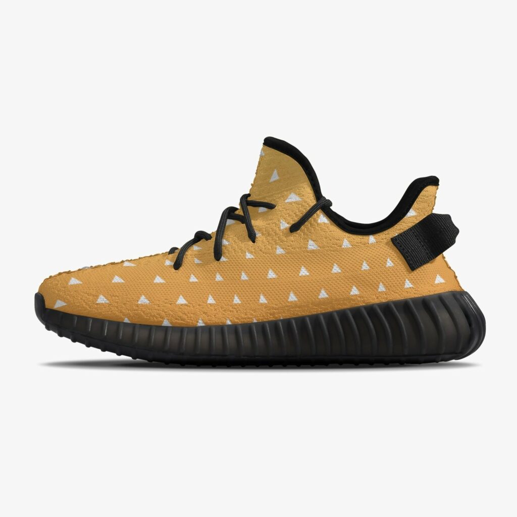 Zenitsu Agatsuma Demon Slayer YZ Shoes - Unique Anime Apparel for Fans