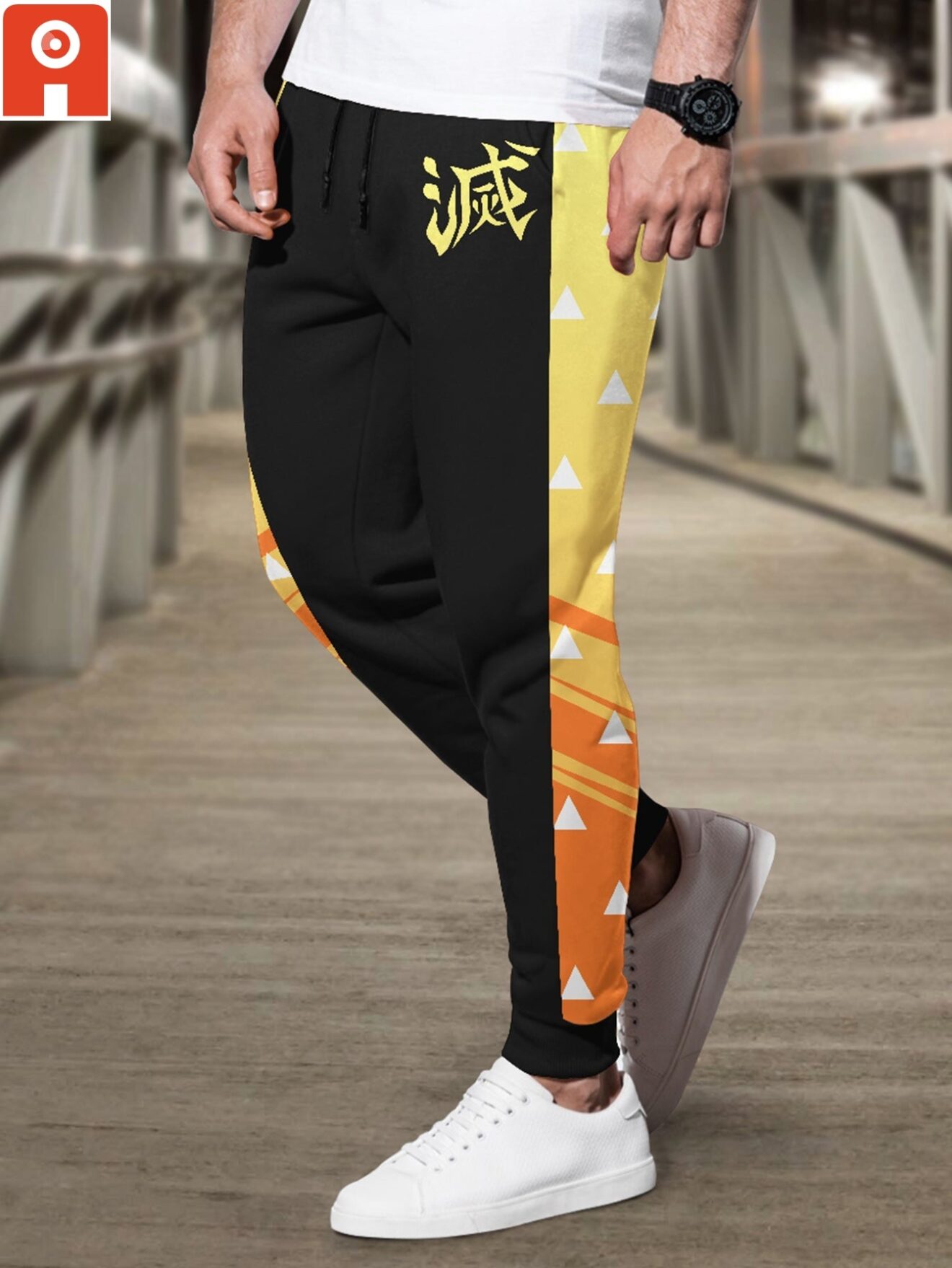 Zenitsu Fashion Jogger Pants V2 - Unique Anime Apparel for Fans