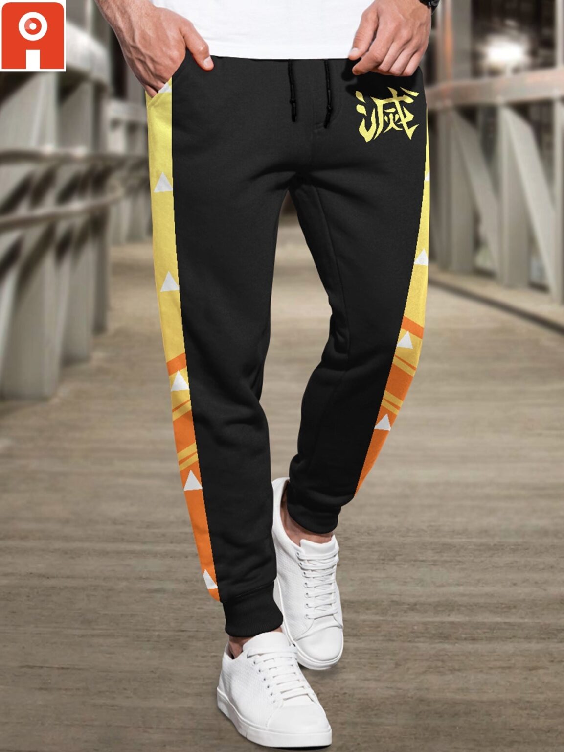 Zenitsu Fashion Jogger Pants V2 - Unique Anime Apparel for Fans