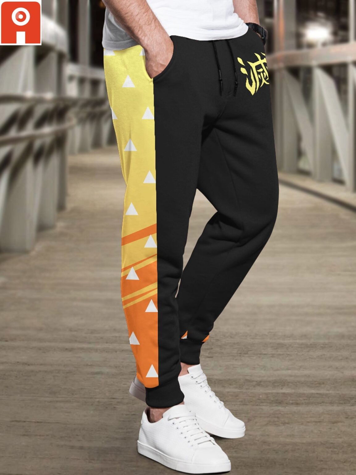 Zenitsu Fashion Jogger Pants V2 - Unique Anime Apparel for Fans