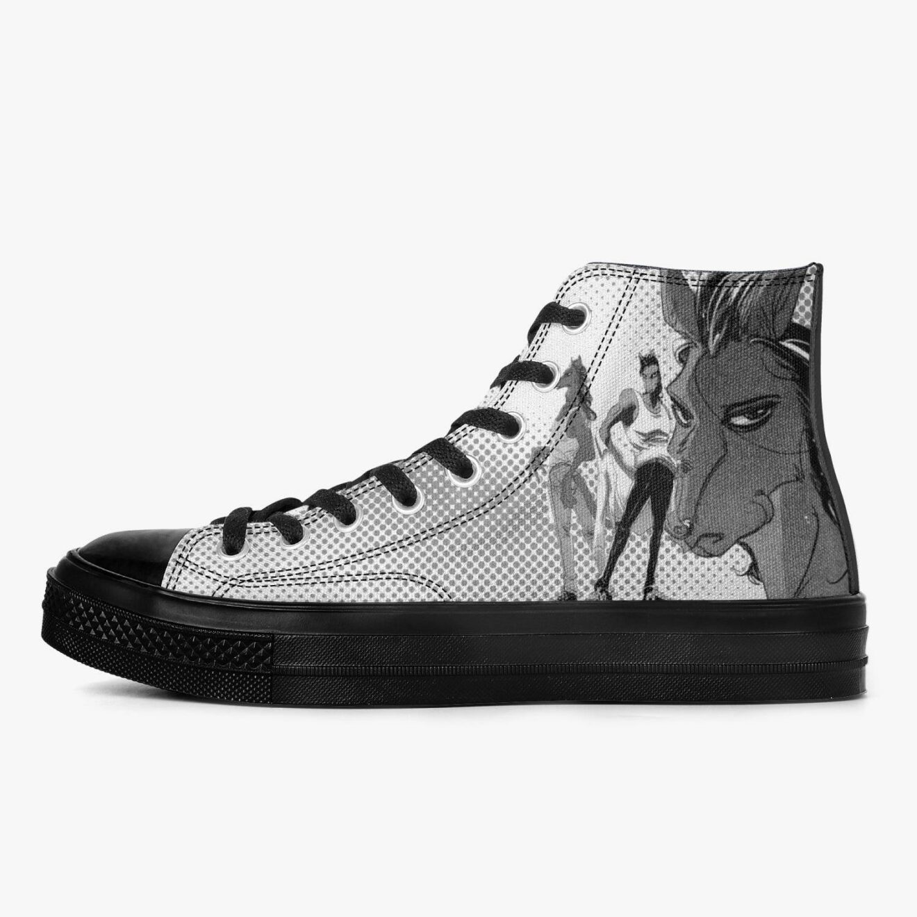 BeaStars Yahya A-Star High Anime Shoes - Unique Anime Apparel for Fans
