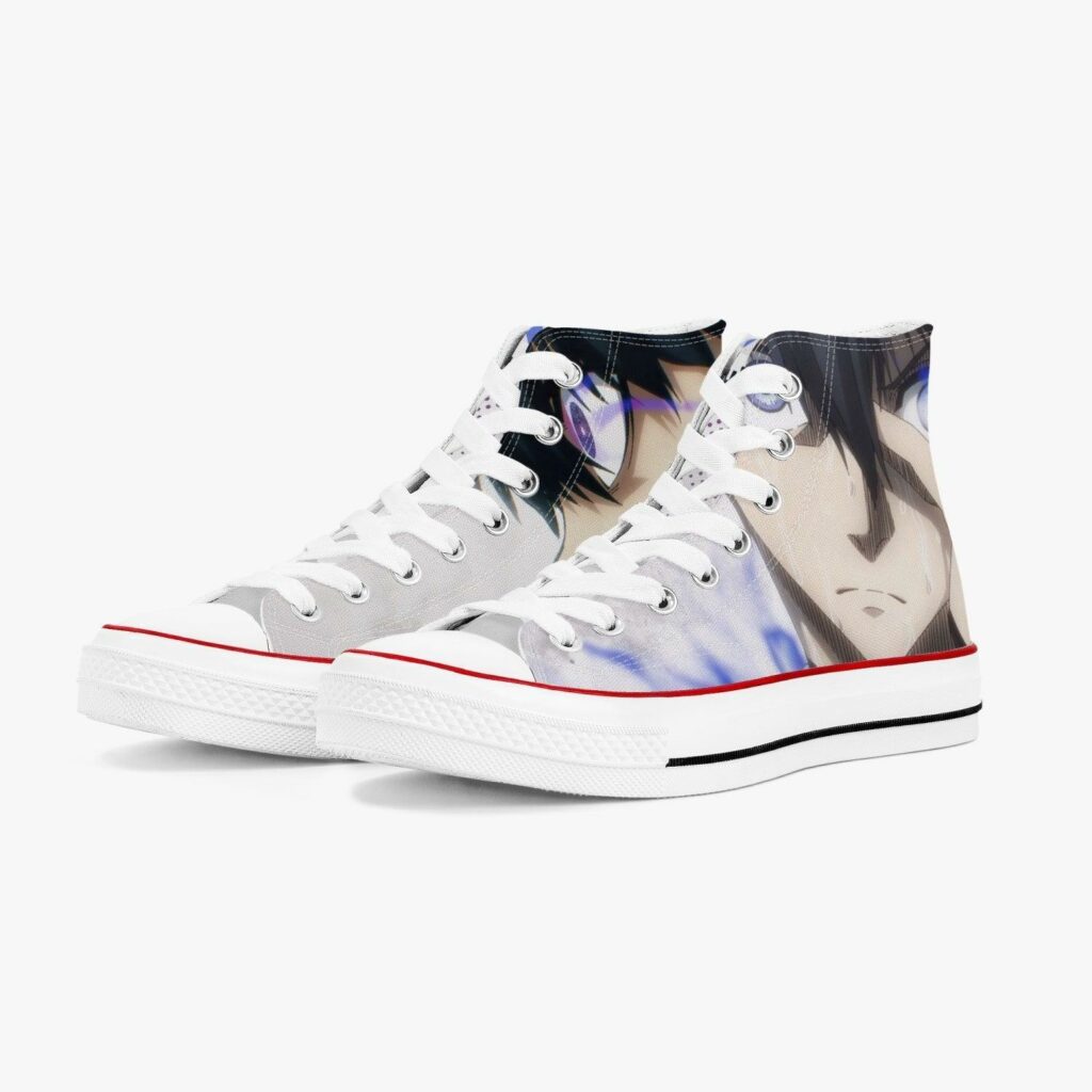 Blue Lock Yoichi Isagi A-Star High White Anime Shoes - Unique Anime ...