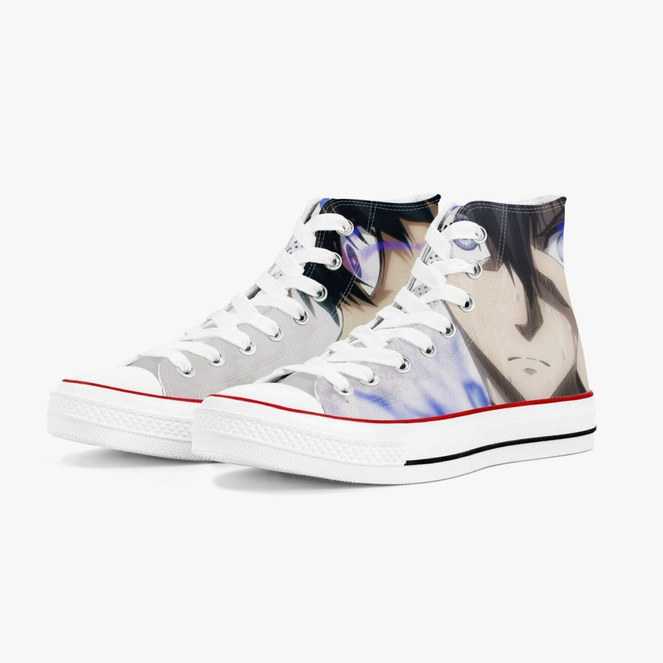 Blue Lock Yoichi Isagi A-Star High White Anime Shoes - Unique Anime ...