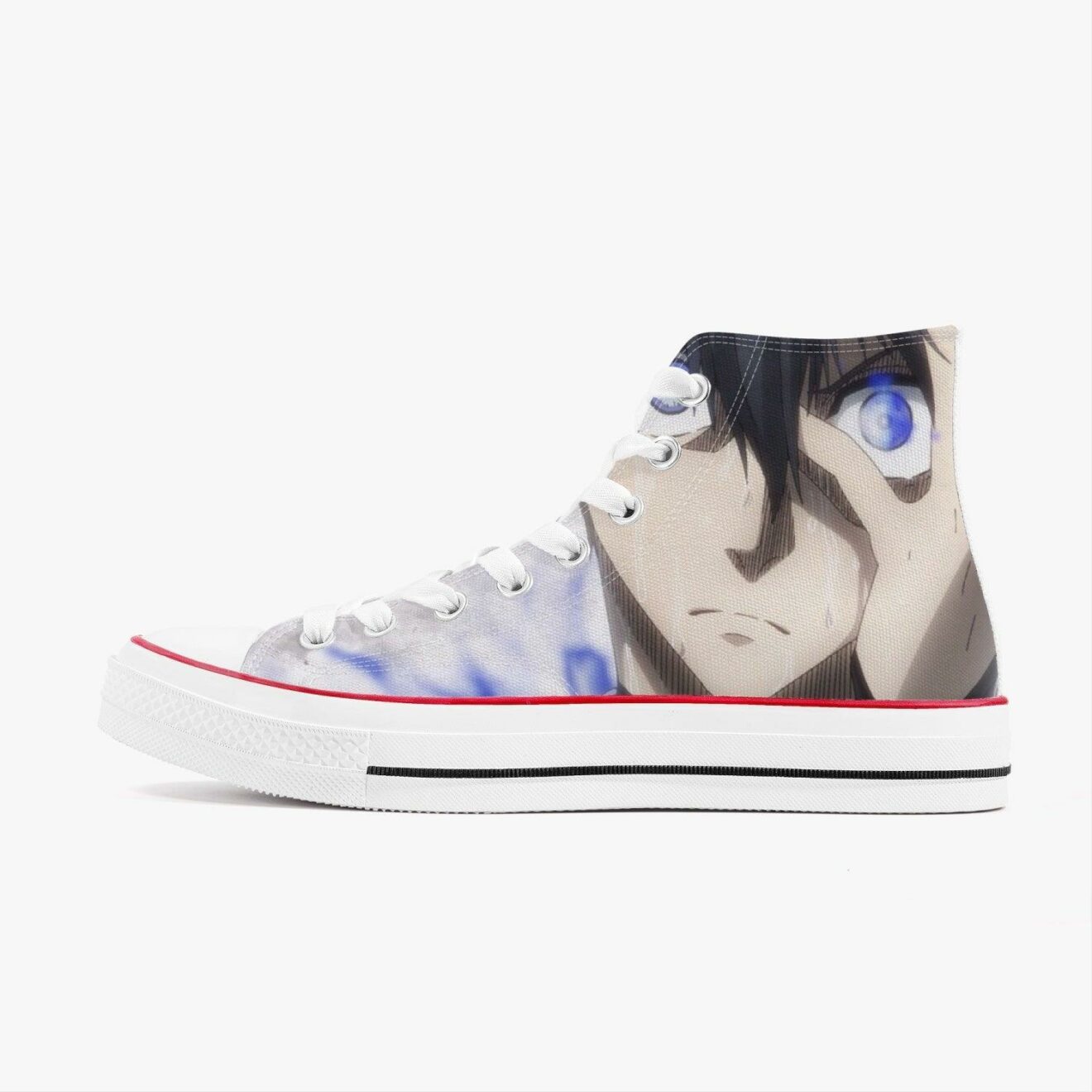 Blue Lock Yoichi Isagi A-Star High White Anime Shoes - Unique Anime ...